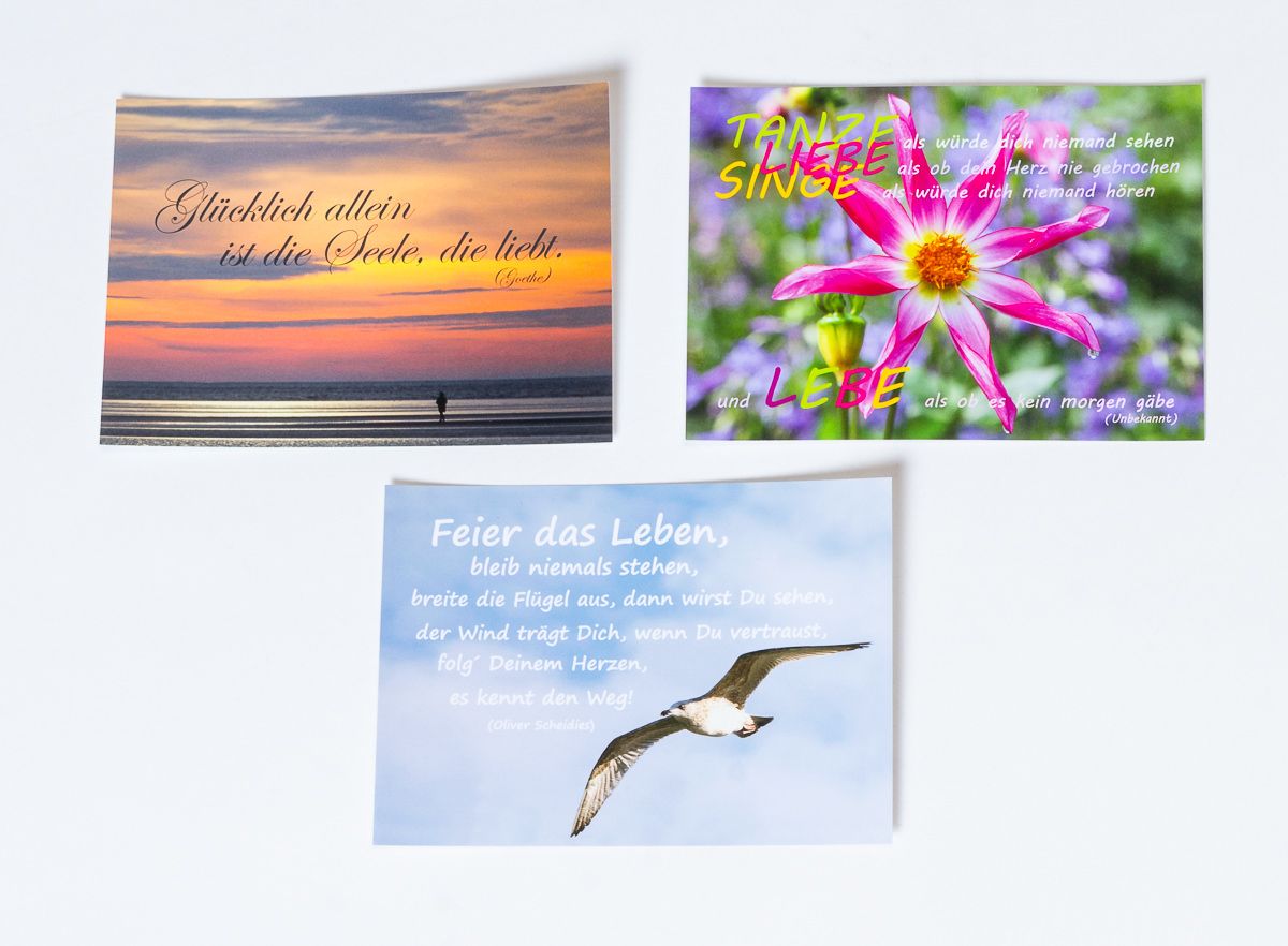 Postkarten Set - 15 Postkarten im Set günstig online kaufen