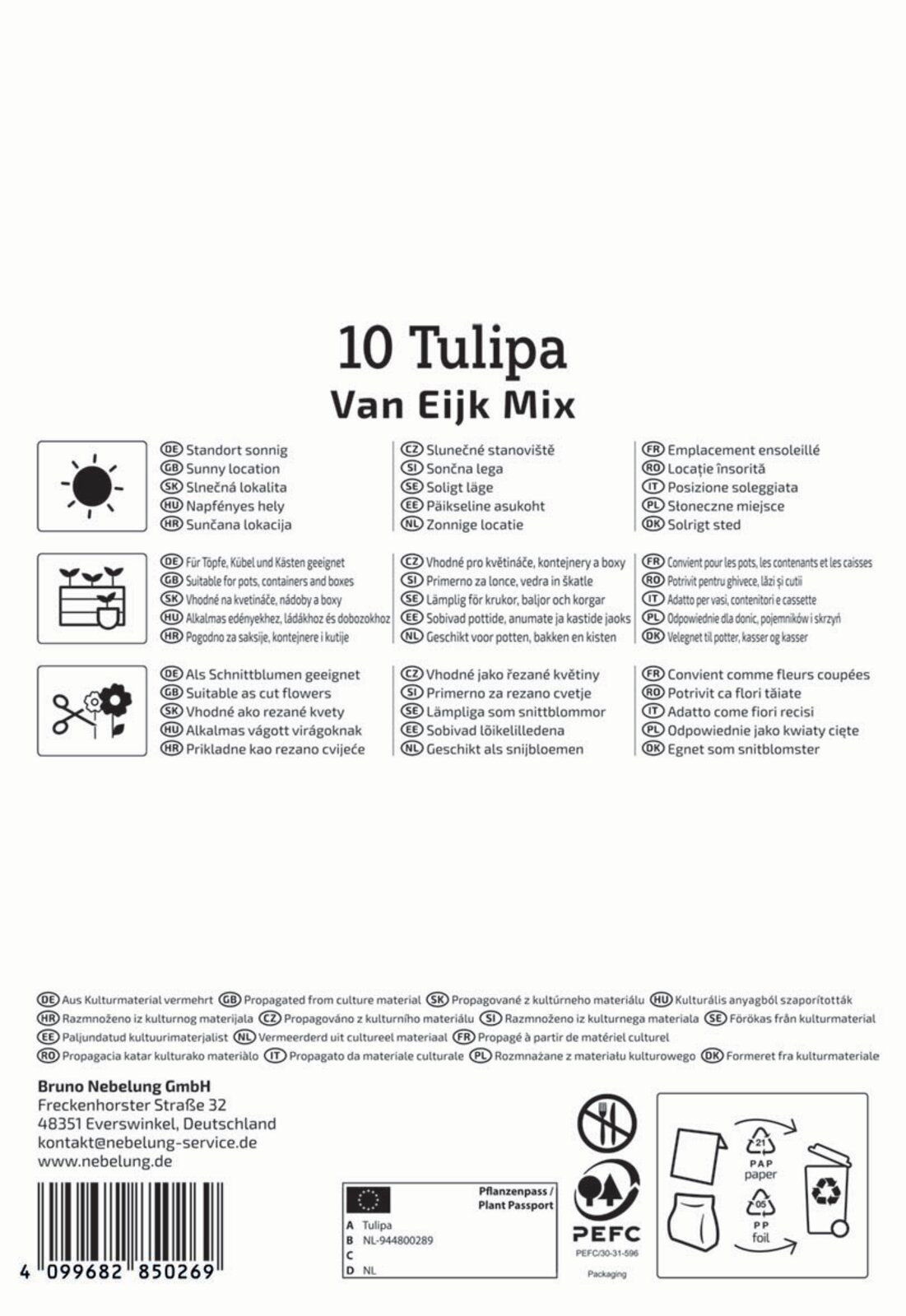Tulpe van Eijk Mix - Kiepenkerl Darwin Hybrid-Tulpe van Eijk günstig kaufen