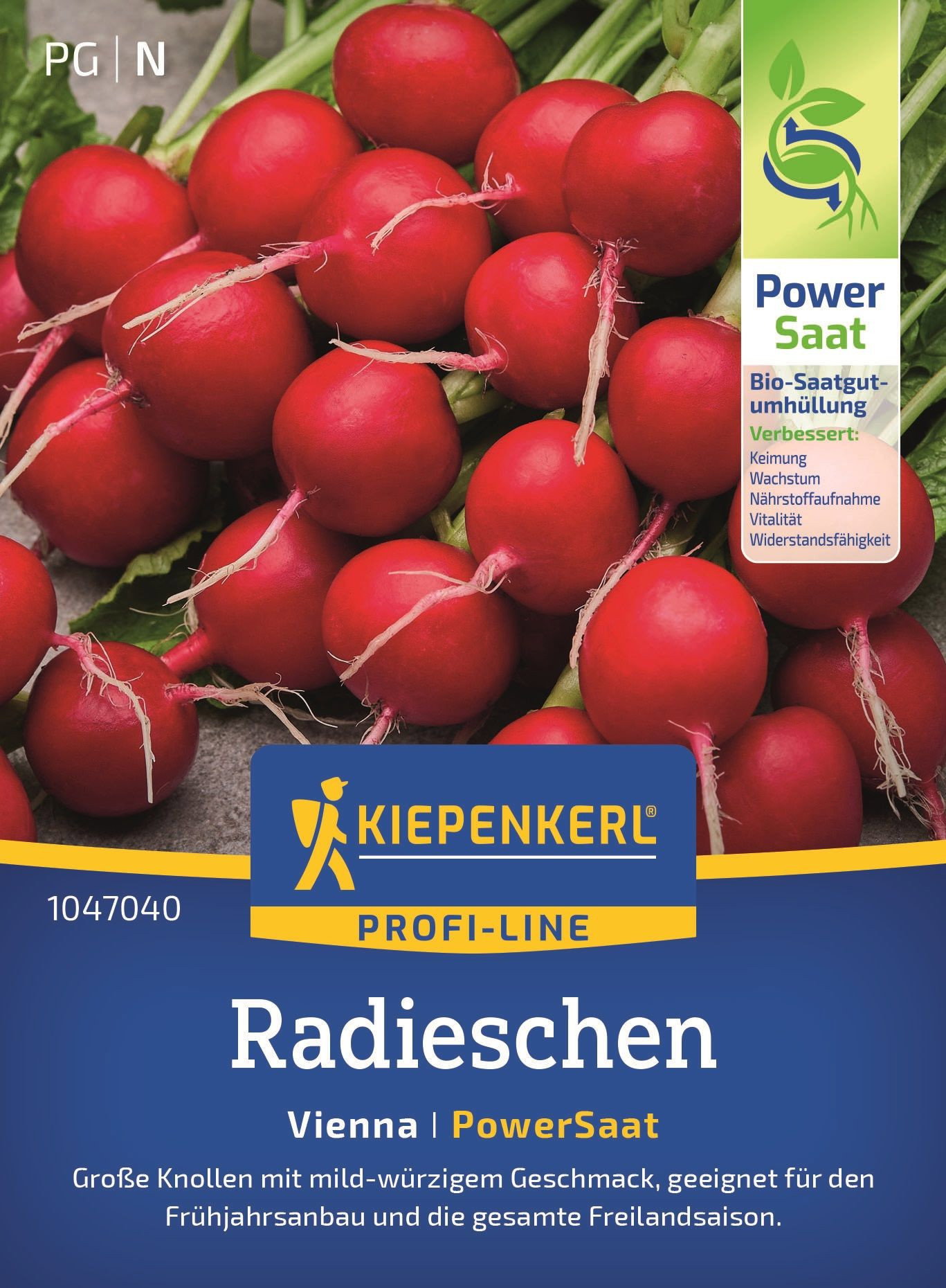 Radies Vienna Power Saat - Kiepenkerl Raphanus sativus Vienna günstig ...